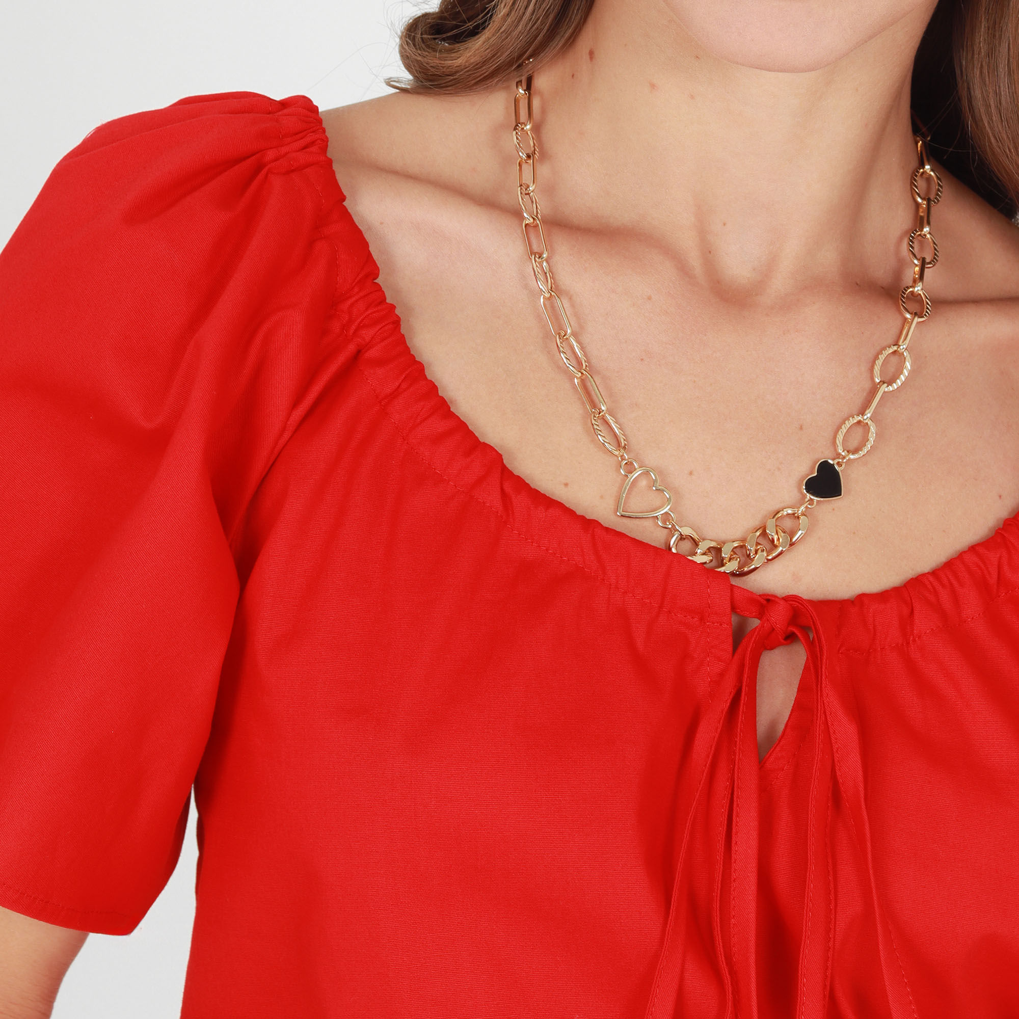 Blusa para mujer - BLUSA MANGA RANGLAN CON LAZO PARA RECOGIDO EN ESCOTE ...