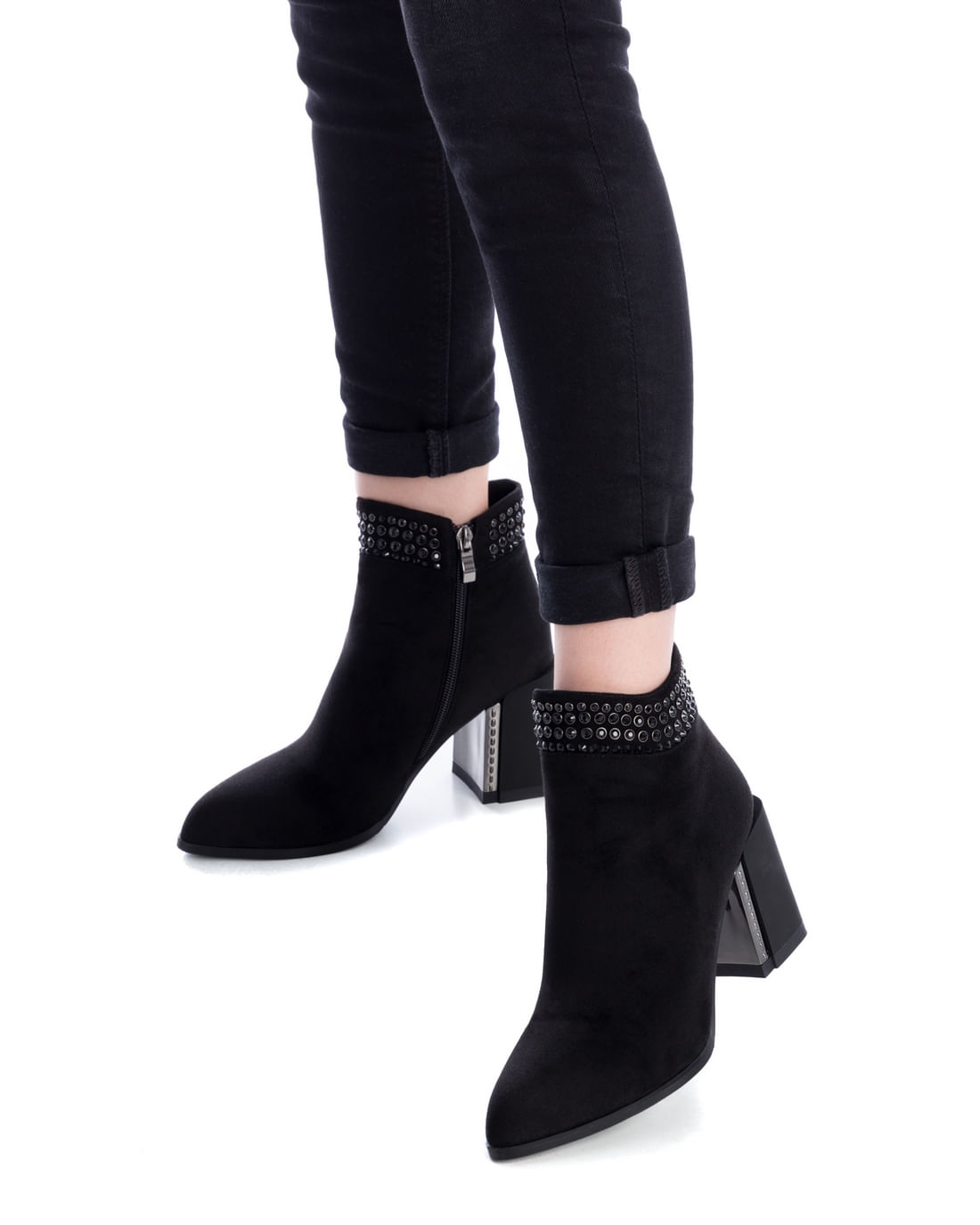 Botines negros suray para mujer
